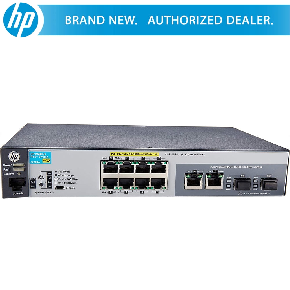 Buy HPE Aruba 2530 8 PoE+ Switch Online at Lowest Price in India. 43519362