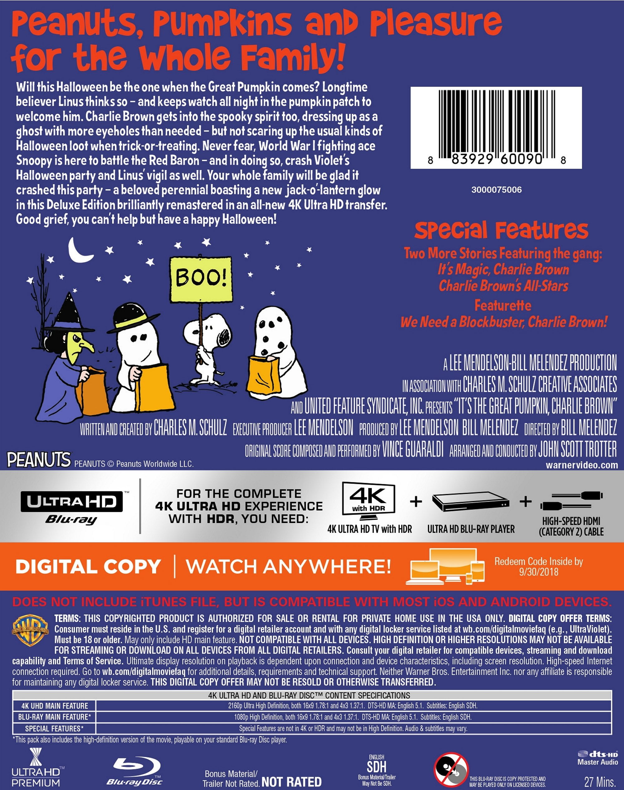 Peanuts Holiday Collection 4K UHD (1965-1973) (Deluxe Edition) - Page 5 ...