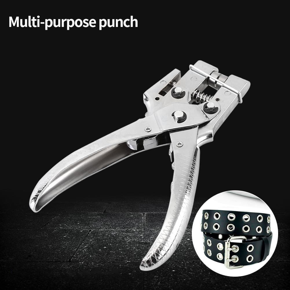Tebru Rivet Setter Punch Pliers Belt Holes Eyelet Setting Tool with ...