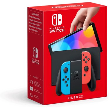 Nintendo Switch - OLED Model - Neon Blue/Neon Red (JP) (Switch ...