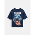SpongeBob SquarePants Boys Graphic Tees with Short Sleeves, 3-Pack ...