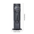 PLPPYFS 12.8'' Misting Tower Fan, Portable Fan Features Multiple Speed ...