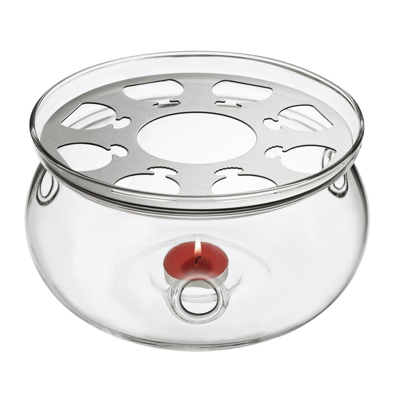 CnGlass Glass Tea Warmer 5.3 in/13.5cm diameter (Candle not Included ...