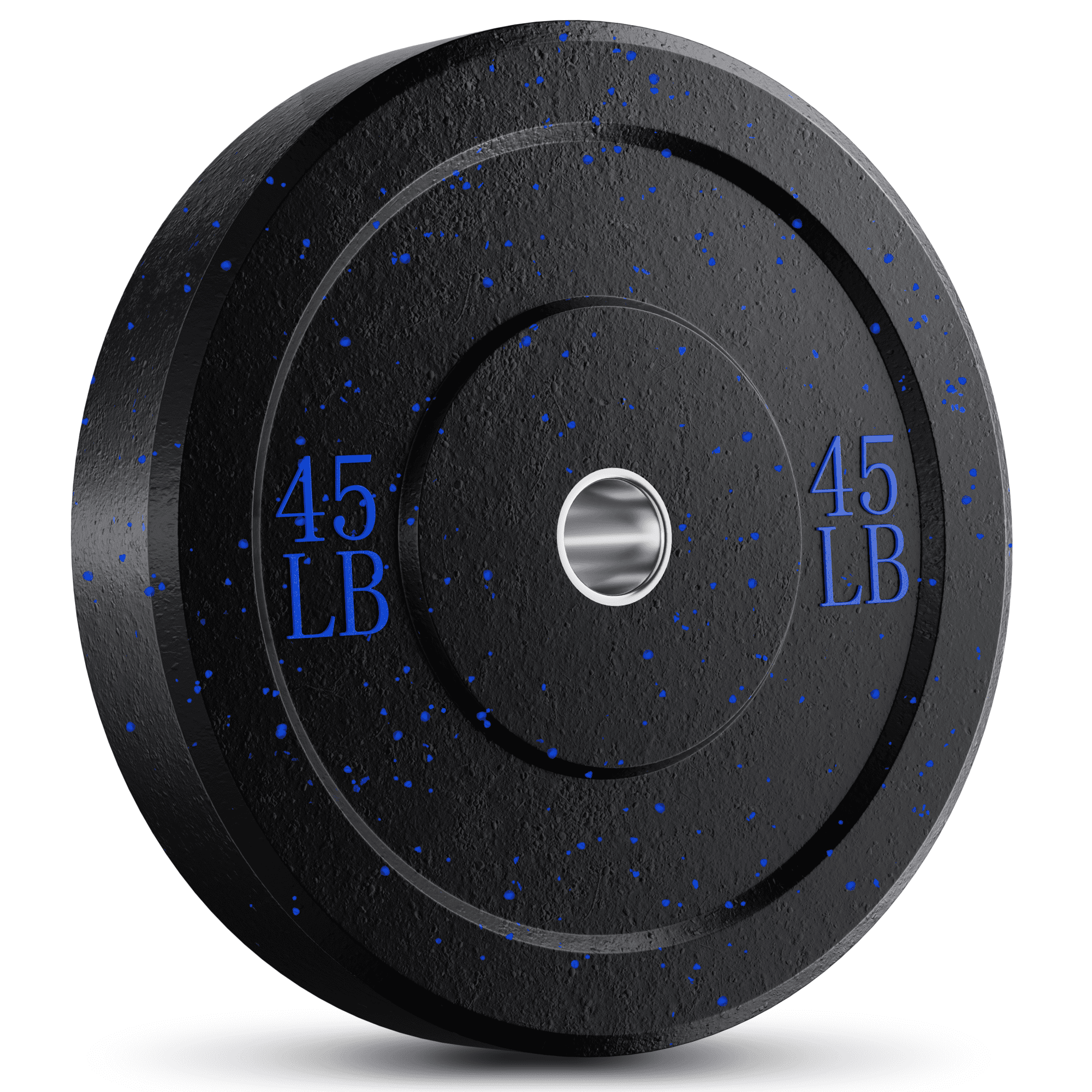 GIKPAL 45lb 2-inch Olympic Weight Plates, Durable Recycled Rubber - Low ...