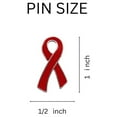 AIDS HIV Awareness Ribbon Pins - Walmart.com