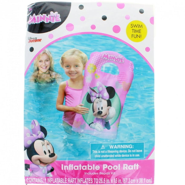 Minnie Mouse 15 x 26 Kids Inflatable Pool Float Water Raft - Walmart.ca