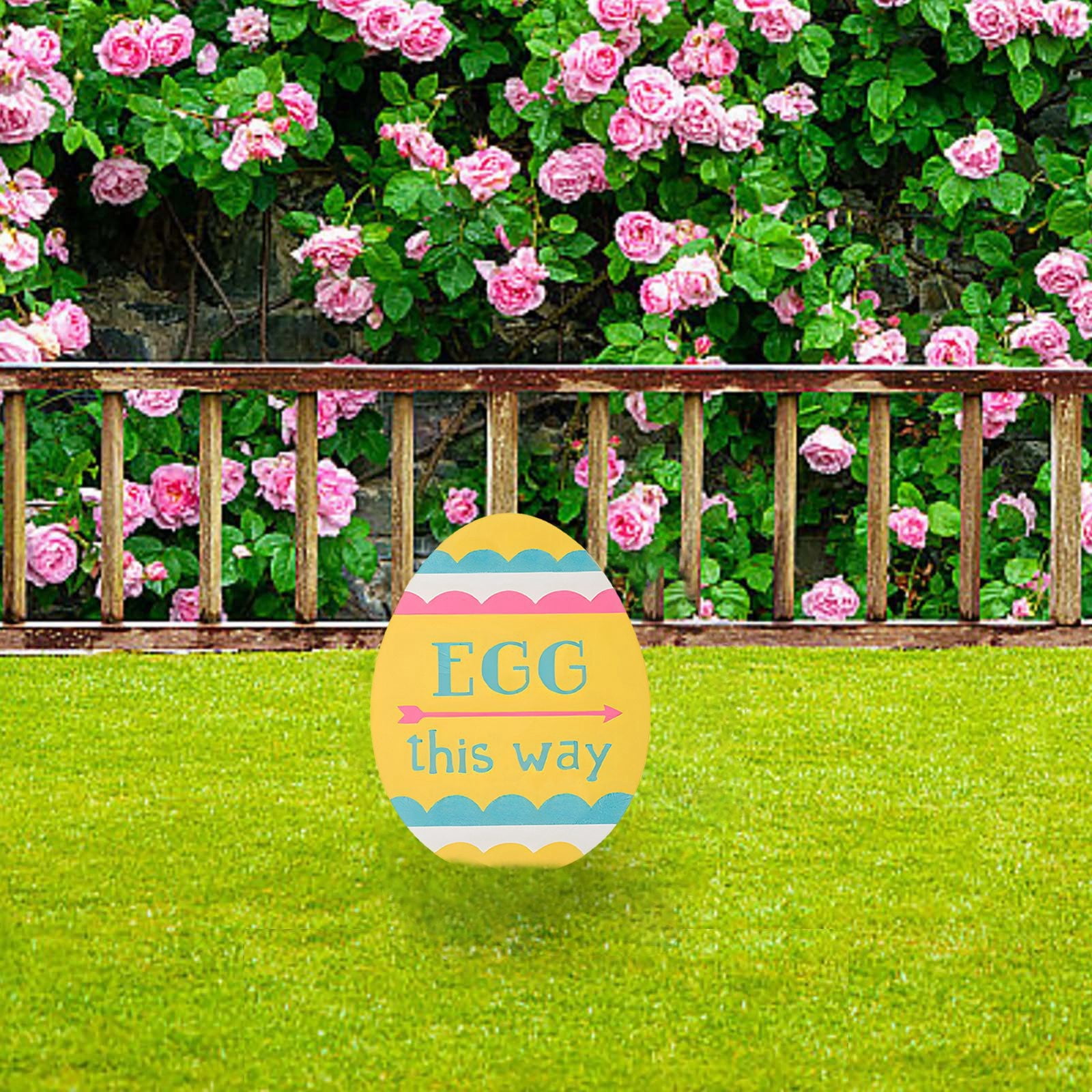 Click here for Wifklsiipg Acrylic Easter Day Graden Decoration Ea... prices
