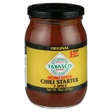 (6 pack) Tabasco Homestyle Chili Starter, 16 oz, Fish-Free, Gluten-Free ...