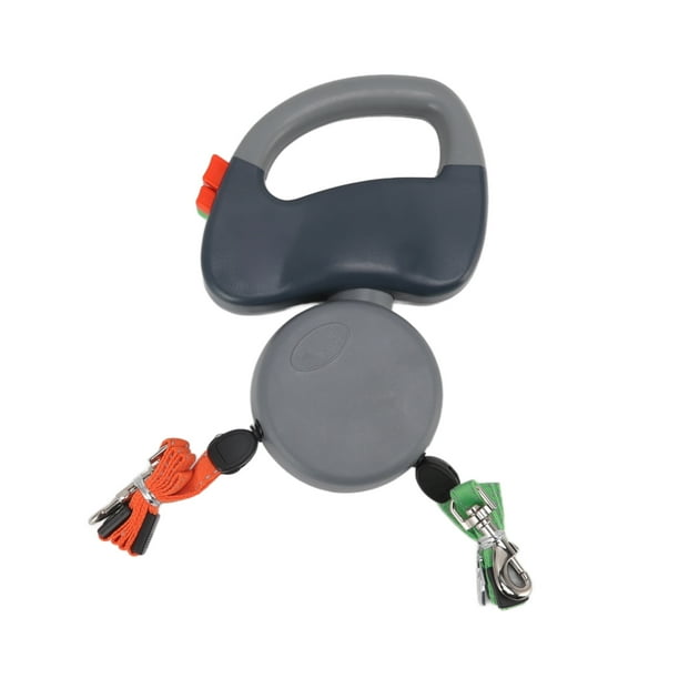 3m Dual Leash Pet Retractable Automatic Winding Rope Dogs Walking ...