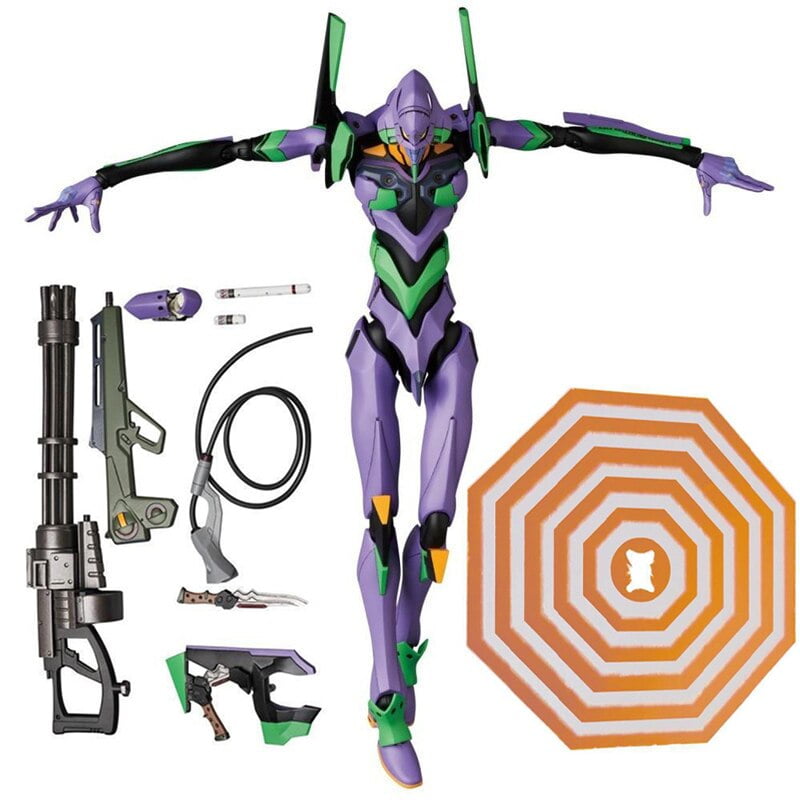 Figuras de acción de Anime NEON GENESIS EVANGELION EVA, Maf 080 EVA-01 ...