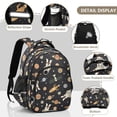 ALAZA Cartoon Space Astronaut School Backpack Elementary Bag Student ...
