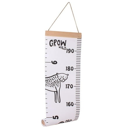 Height Growth Chart for Kids - Portable Foldable Hanging Wall Height ...