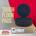 Floor Maintenance Pads, Premium Non-Woven Pads, Heavy Duty Replacement ...