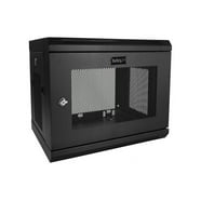 SmartRack 6U Low-Profile Switch-Depth Wall-Mount Rack Enclosure Cabinet ...