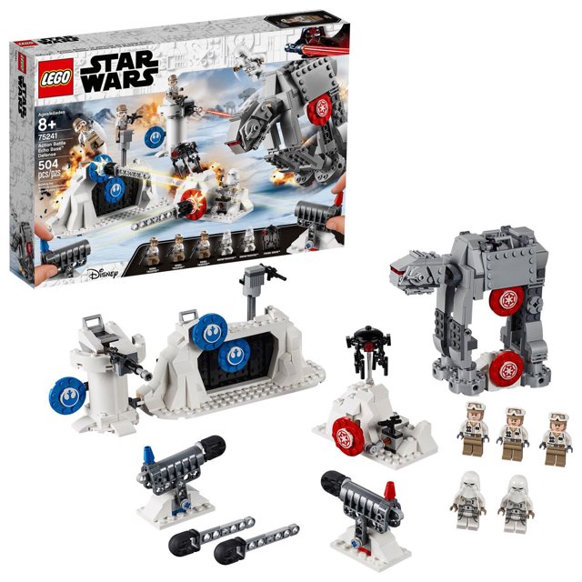 LEGO Star Wars: The Empire Strikes Back Action Battle Echo Base Defense ...