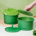Agiufgs 7.28-Inch Sprout Grower Kit with Drainage Tray, Grow Fresh Bean ...