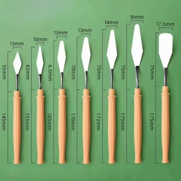 Creative Mark Stainless Steel Palette Knife Painting Tools - Paint ...