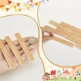 1 Set 40Pcs 2 Sets Mini Wood Floor Sticker Dollhouse Furniture ...