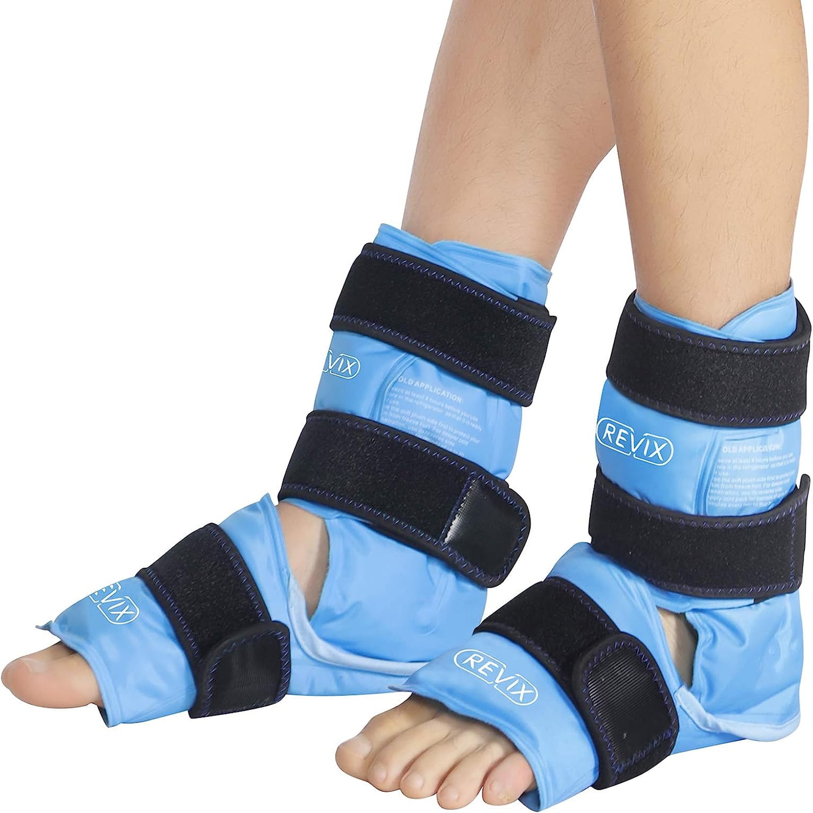 REVIX Ankle Ice Pack for Plantar Fasciitis & Achilles Tendonitis, 2 ...