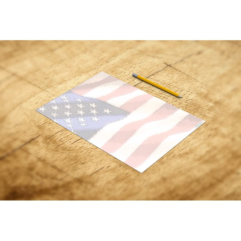 Patriotic Paper Printer Patriotic Stationery | American Flag Paper
