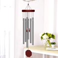 2 Pack Memorial Wind Chimes Outdoor Large Deep Tone, Elegant Sympathy ...