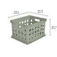 Sterilite File Crate Plastic, Green River - Walmart.com