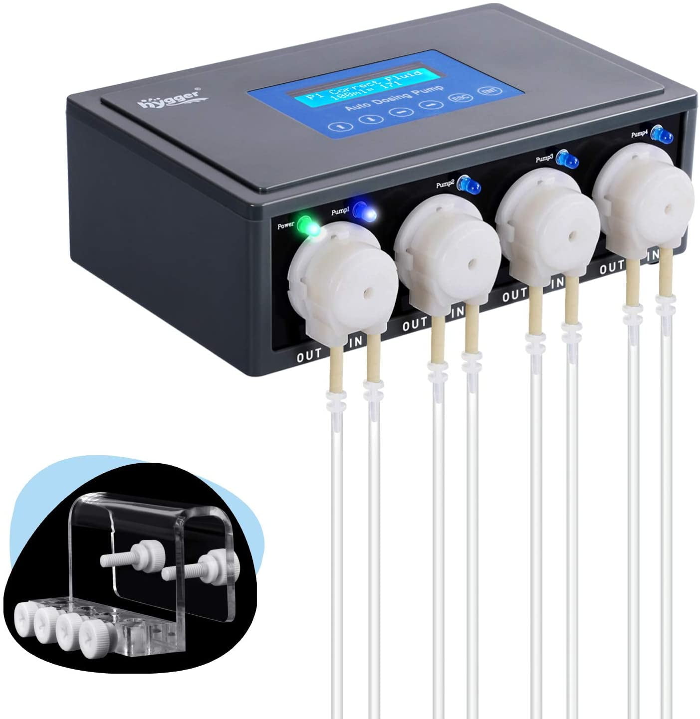 Sepeda Aquarium Dosing Pump, Peristaltic Metering Liquid Pumps ...