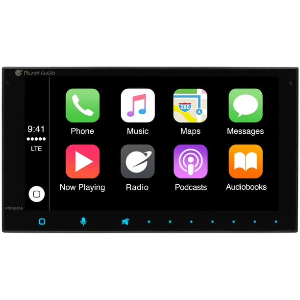 Planet Audio PCP9800A Double-DIN, Apple CarPlay, Android Auto, MECH ...