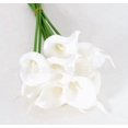 15-Piece Colorful Mini Artificial Calla Lilies - Perfect for Home Decor ...