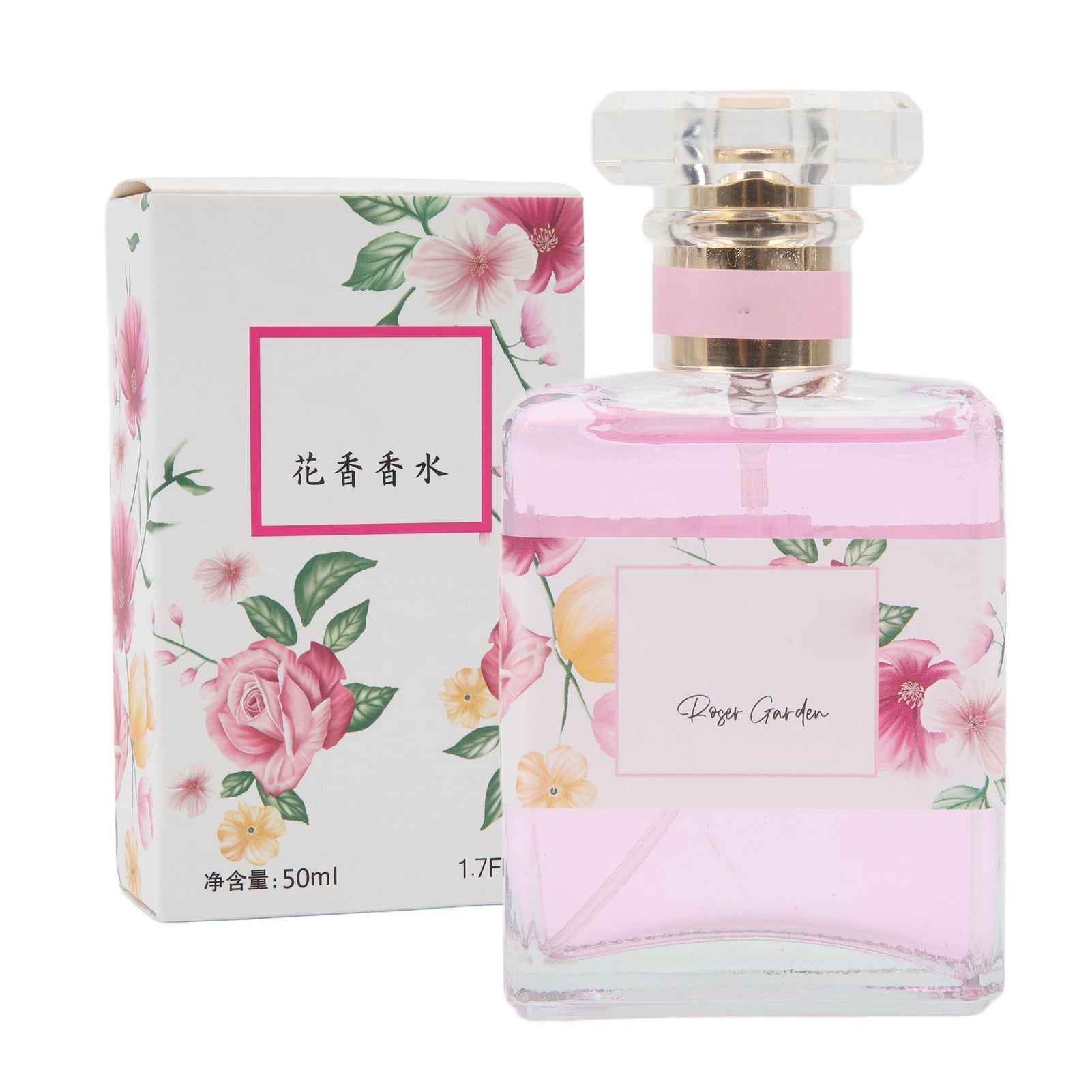 Perfume de mujer 50ml Perfume en aerosol con fragancia de rosas Perfume ...
