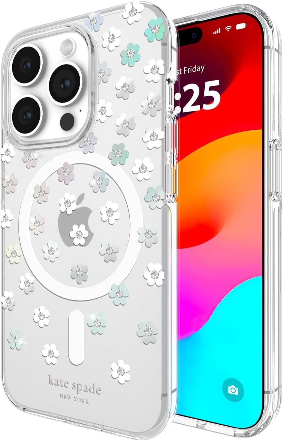 TEMOGU-Kate Spade New York iPhone 15 Pro Case, Compatible with MagSafe ...