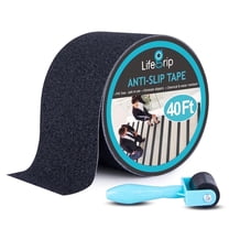 Ludolm 4in x 16ft Heavy Duty Anti Slip Tape Non-Slip Grip Tape Strong ...