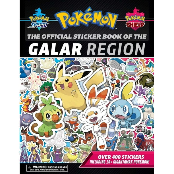 The Official Pokémon Sticker Book of the Galar Region (Paperback ...