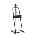 Studio Designs Deluxe Artist Painting Easel - Metal & Plastic - Black ...