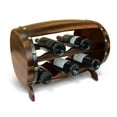 CoTa Global Napoleon Wine Rack - Wood Barrel Wine Holder - Walmart.com