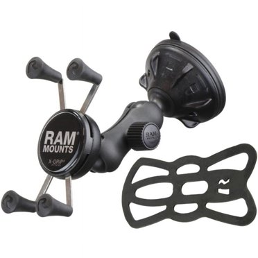 RAM Mounts X-Grip® Phone Mount with Handlebar U-Bolt Base - Medium ...