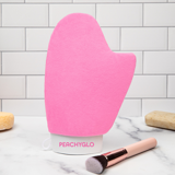 Peachyglo Self Tanning Mitt Pink - Super Soft Double Sided Mitt ...
