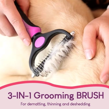 Hartz Groomer's Best Fur Fetcher De-Shedder Grooming Tool for Dogs ...