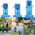 TPU Hydration Bladder,1.5L 2L 3L Water Bladder for Hiking Backpack BPA ...