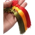 10pcs 12cm Chinese Knot Tassels Fringe Polyester Bookmark Silk Tassel ...