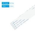 Uxcell 20pcs FFC FPC Ribbon Flat Flexible Cables, 30 Pin 0.5mm Pitch ...