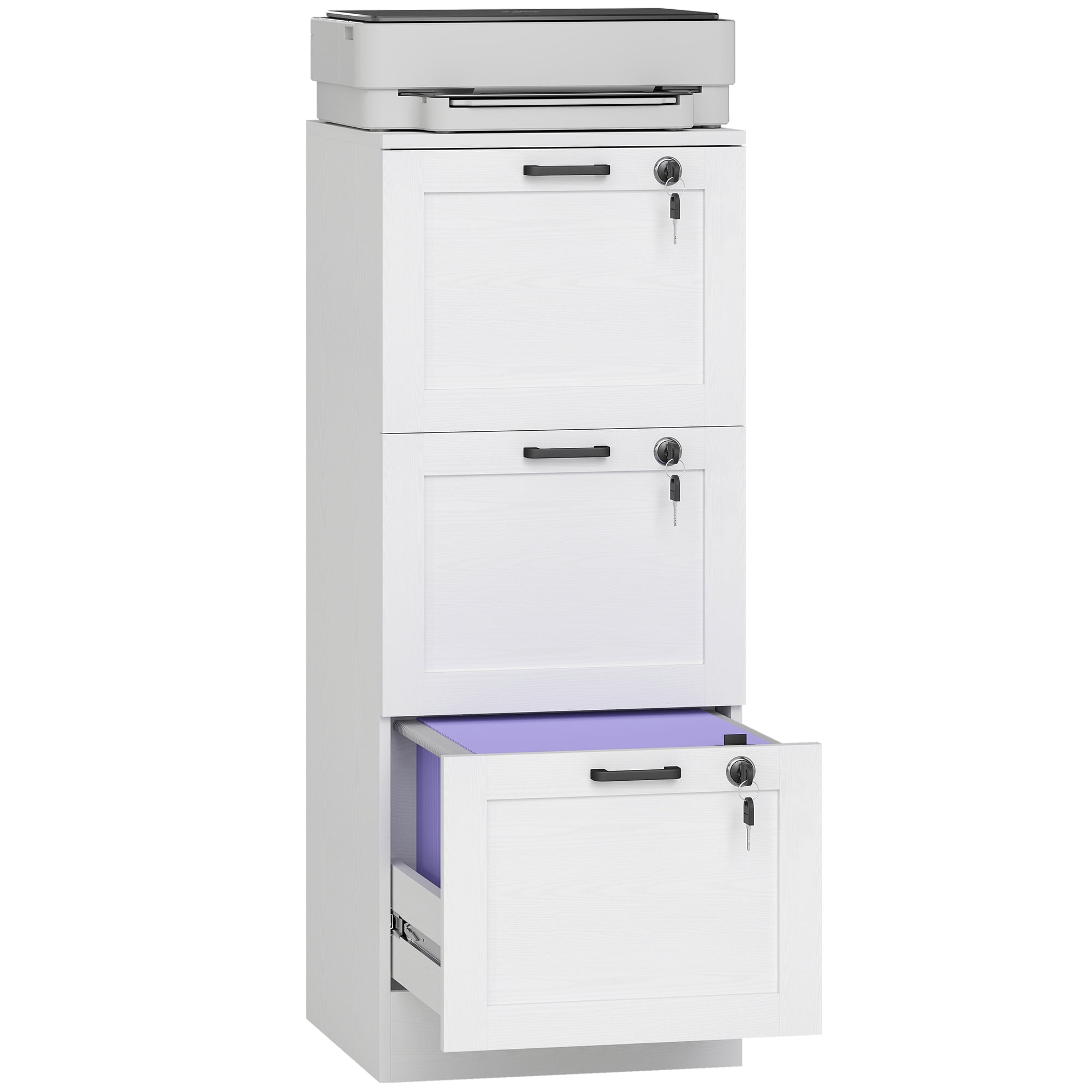 Click here for Homcom Office File Cabinet With 3 Drawers  Vertica... prices