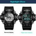 Men Sport Digital Wrist Watch Quartz Wrist Date Waterproof. (Blue ...