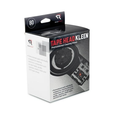 Reshow Cassette Head Cleaner, Includes 2 Cleaning Fluids, Safe Reusable ...