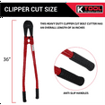 36" Clipper Cut Bolt Cutters - Walmart.com