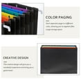 Colorful Folder Expandable File Folders Manilla Manager Vertical Office ...