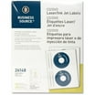 Business Source Laser Inkjet Printable CD DVD Labels, White, 300 Pack ...