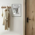 Muso Wood Coat Rack - Wall Mounted, Wooden Hat Rack and Coat Hanger ...