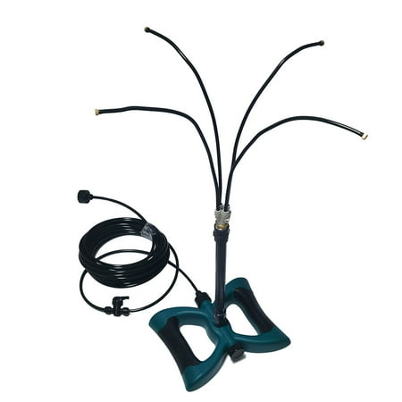 TB&W Standing Misters Brass Nozzle Water Spray Stand Mister for Lawn ...