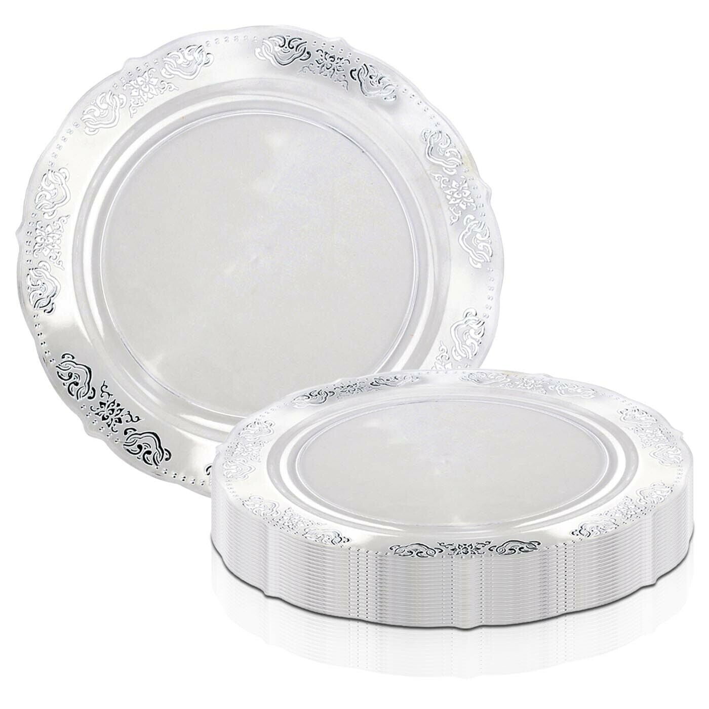 Silver Plastic Plates In Bulk